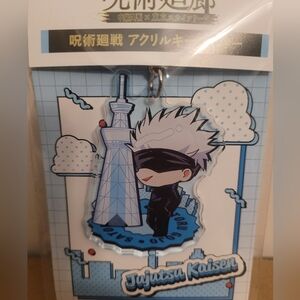 Accessories | Jujutsu Kaisen Anime Chibi Satoru Gojo Arcylic Keychain ...